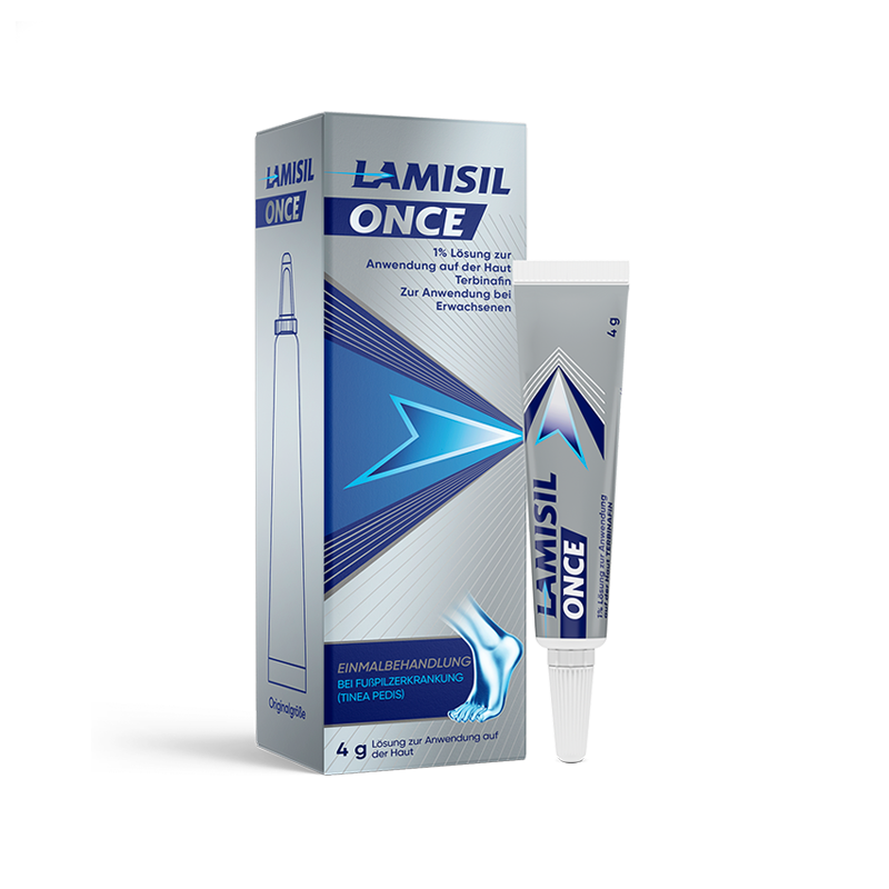 Lamisil Once: 1 Anwendung genügt gegen Fußpilz | Lamisil